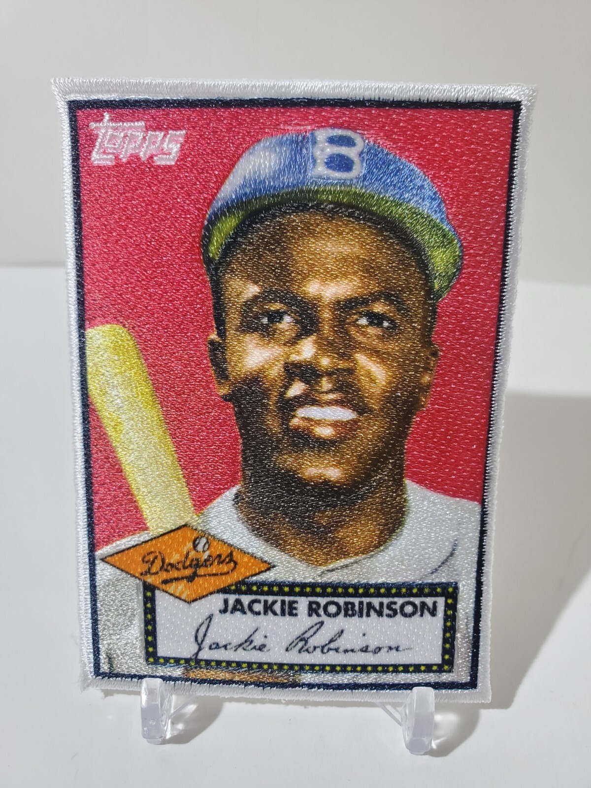 2021 Topps Baseball Series 1 - 1952 Topps Jackie Robinson Iconic Patch ...