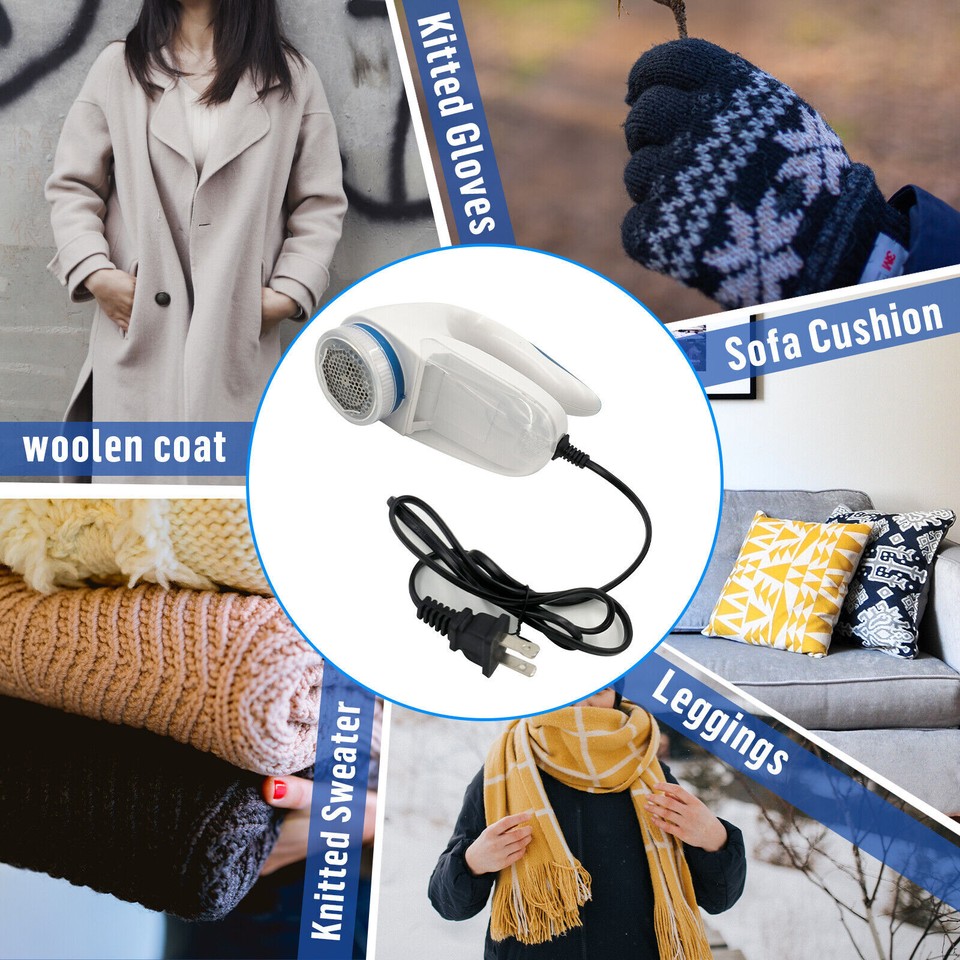 Household Electric Clothes Lint Pill Fluff Remover Fabrics Sweater Fuzz ...