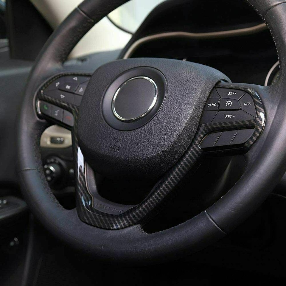 24x Carbon Fiber Interior Dash Panel Cover Trim Kit for Grand Cherokee ...