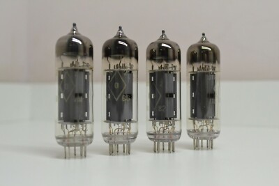 4pcs 6P14P-EV Matched Quad Gold Grid tube EL84 6BQ5 Strong | eBay