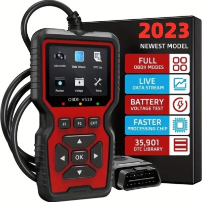 VD519 OBD2 Scanner Code Reader ABS SRS EPB Oil Diagnostic Tool Fit For ...