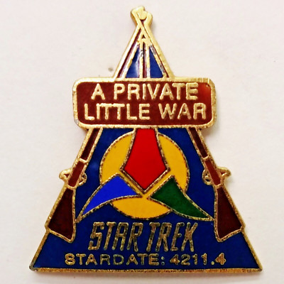 A Private Little War — Vintage Star Trek Episode Pin- Hollywood Pin ...
