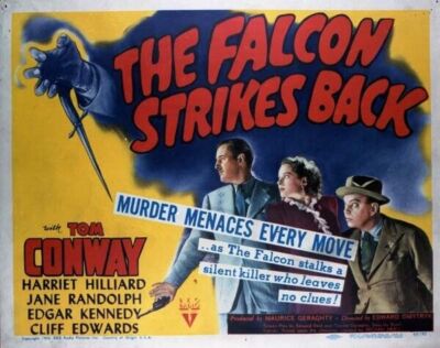 The Falcon Strikes Back Tom Conway Harriet Hilliard 11x14 inch poster ...