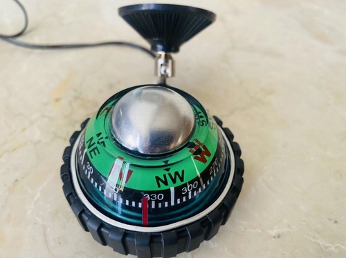 Vintage Accessories Car Compass Mercury Backlit Old-School | eBay