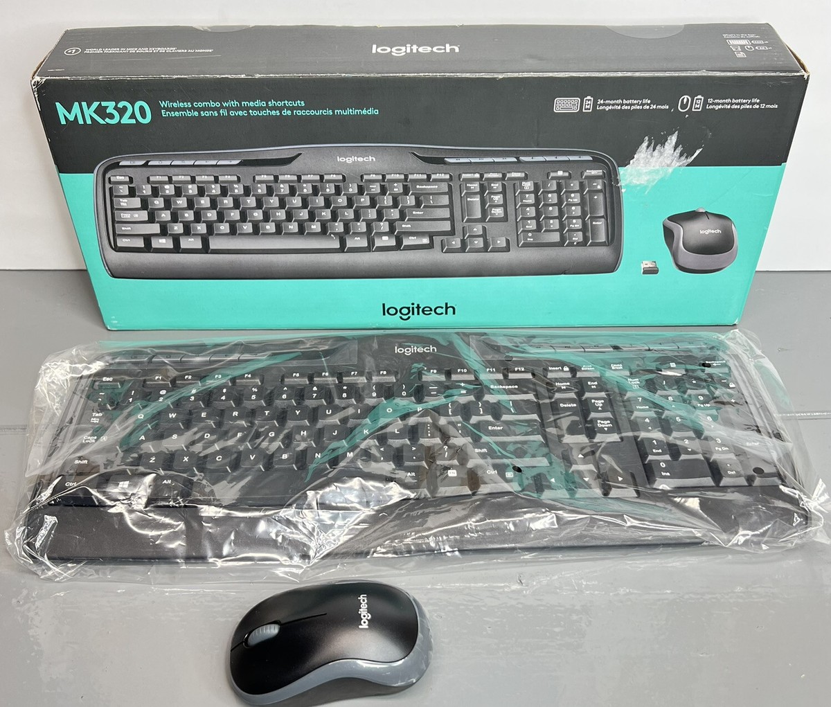 Logitech Wireless Keyboard Mk320 Logitech MK320 Wireless Desktop