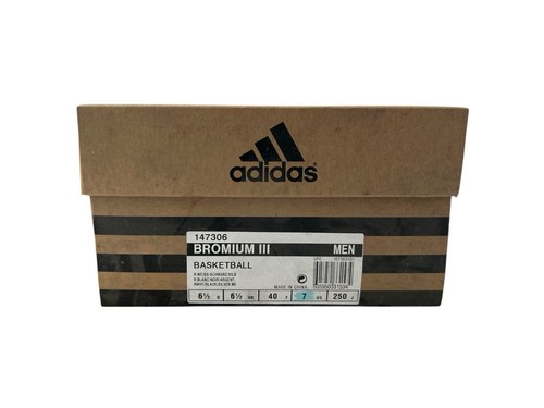 vintage adidas bromium III basketball sneakers shoes mens size 7 NOS ...