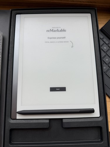 Remarkable 2 Paper Tablet Bundle w/ Folio case +Type Folio+Marker Pro ...