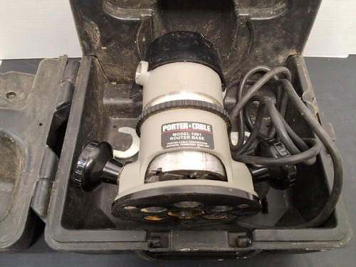 Porter Cable 6902 Heavy Duty Router / 1001 Fixed Base Corded Power Tool ...