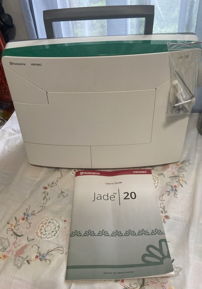 Husqvarna Viking Jade 20 Sewing Machine - Lightly Used Excellent With ...