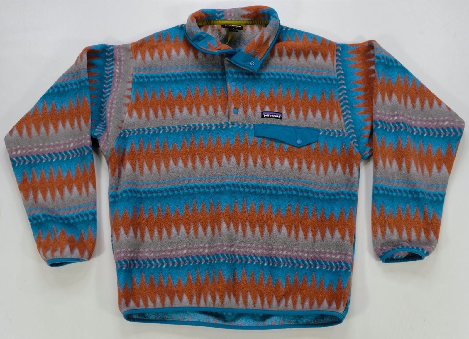 Rare Vintage PATAGONIA Synchilla Aztec Native Tribal … - Gem