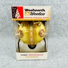 Woolworth Woolco Push Pin Beaded Ornament Christmas Vintage in Box Made ...