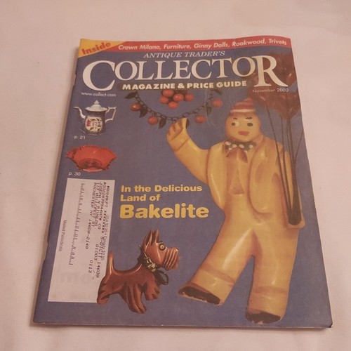 2000 November, AntiqueTrader's COLLECTOR Magazine/Price Guide, Bakelite ...
