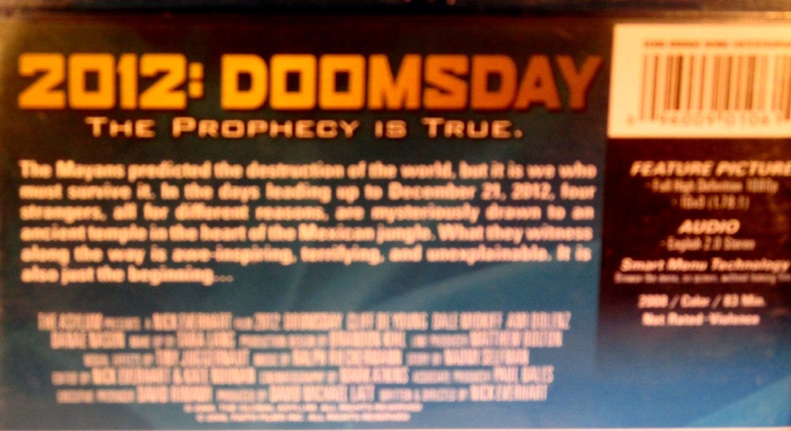 2012 Doomsday Prophecy & Countdown Armageddon HD Blu Ray Action Movies ...