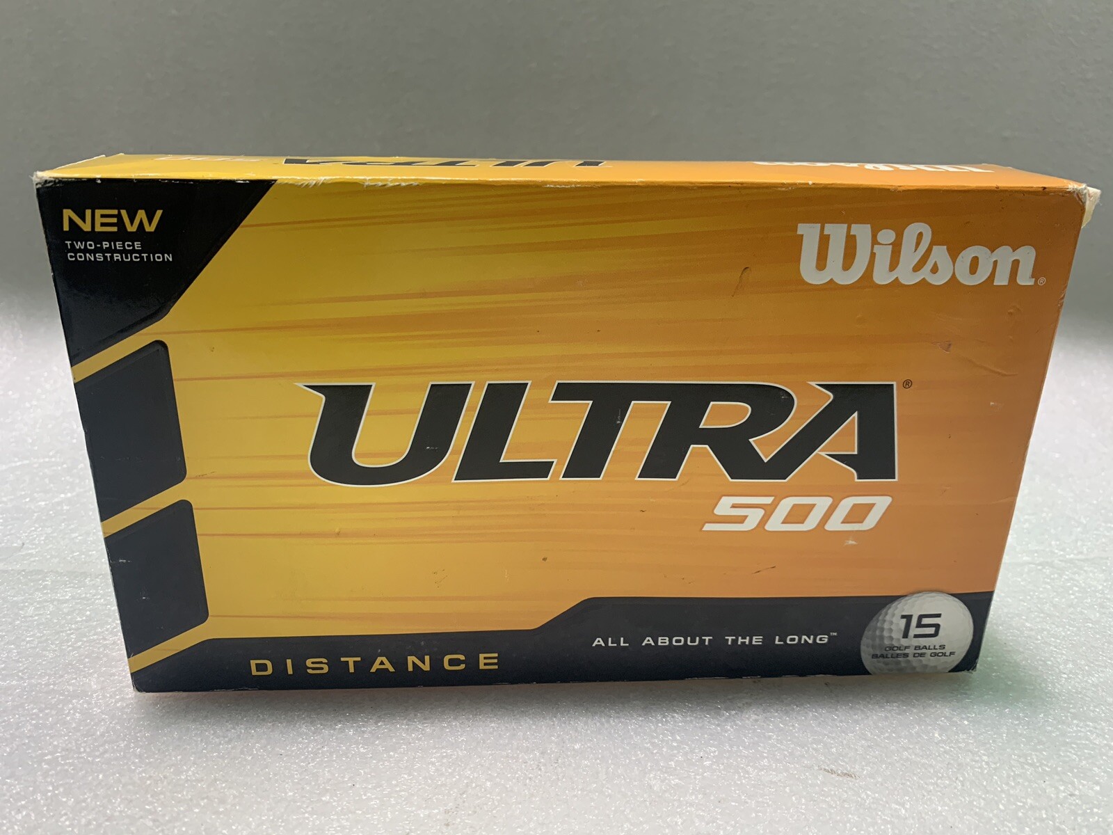 15 Wilson Ultra 500 Golf Balls - 1 Case Unused - New In The Box - Free ...