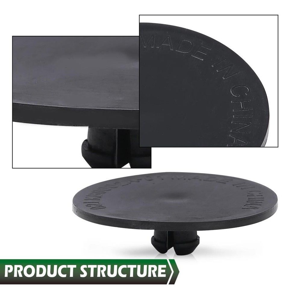 2" Leaf Spring End Tip Pad Anti Squeak Insert Cushion Plastic Silencer ...