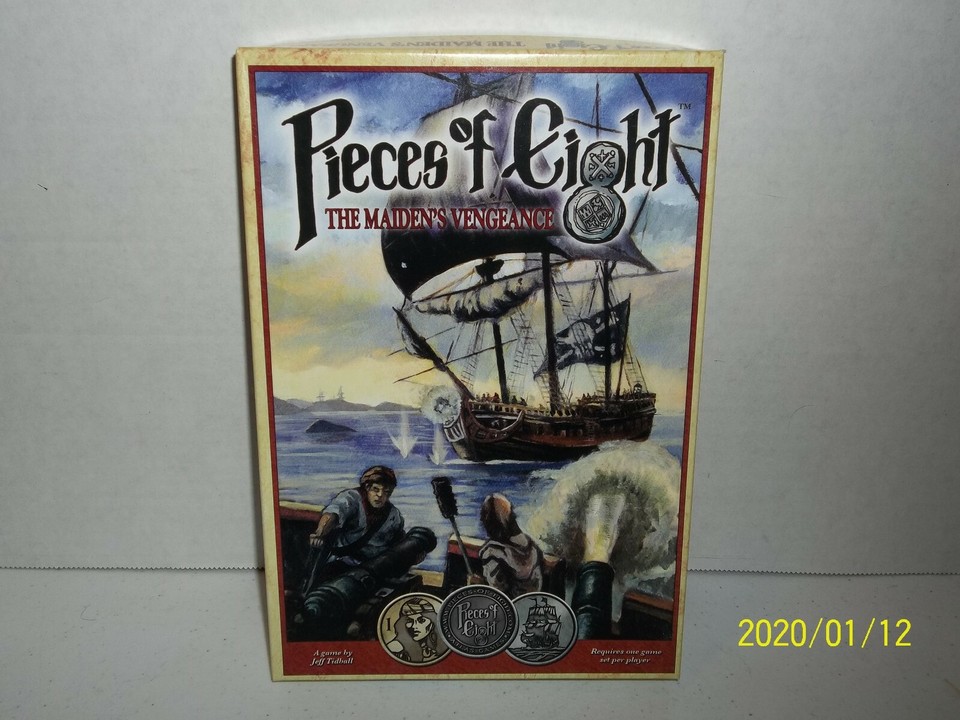 Atlas Games Pieces Of Eight The Maiden's Vengeance Board Game R39 | eBay