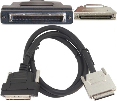 6ft long HD/HPDB68-pin~Ultra/U320mbs/LVD .8mm VHD/VHDCI Male~M SCSI4 ...