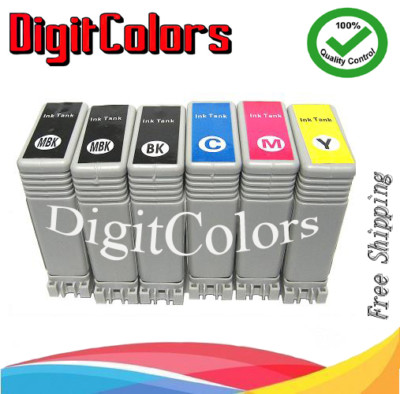 6 pack combo Canon ipf 650 655 750 755 760 765 PFI-102 INK imagePROGRAF ...