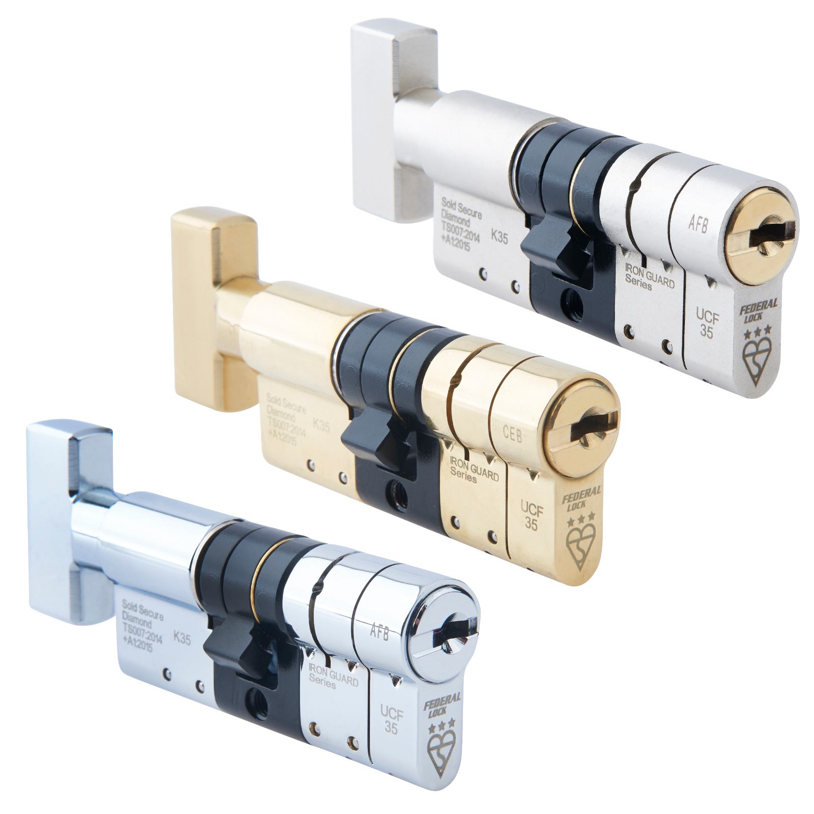 Upvc Euro Cylinder Lock Door HIGH SECURITY 3 Star Star Snap-Safe Anti ...