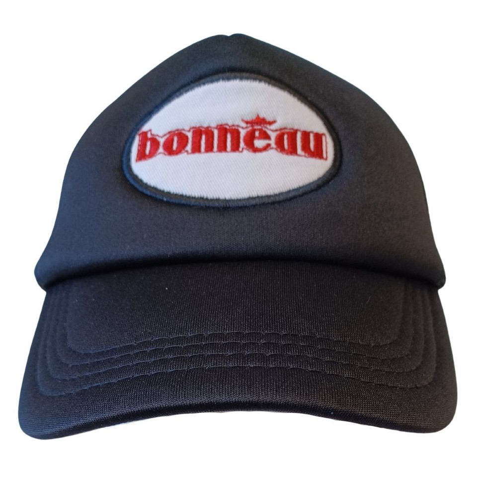 Lincoln Hawk Bonneau Trucker Hat Over The Top Movie Black Cap 80s Arm ...
