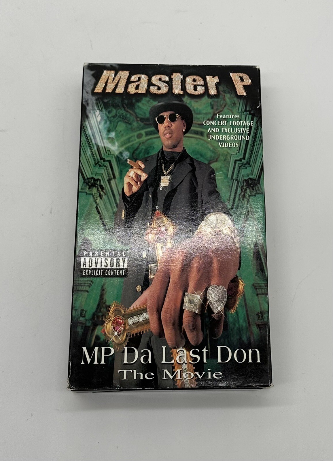 Master P: MP Da Last Don Movie VHS Tape 1998 Parental Advisory Explicit ...