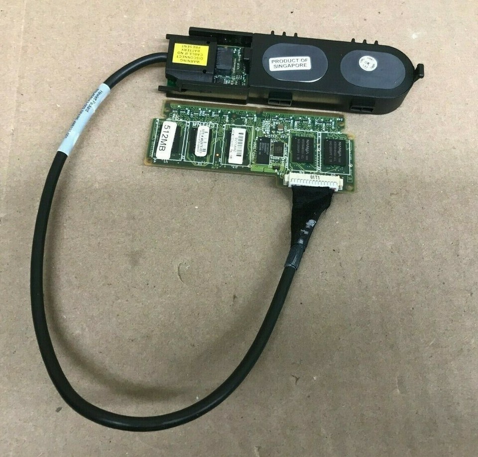 HP 462976-001 460499-001 650mAh 4.8V P-Series Battery w/ Cable & Cache ...