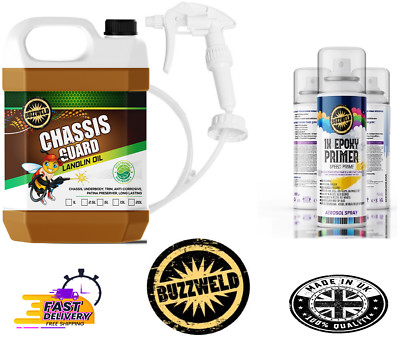 Black Epoxy + Chassis Guard Lanolin Oil 1.4L Total Underbody ...