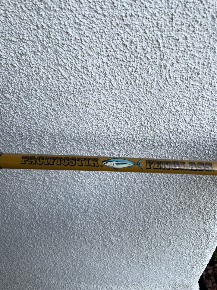 Vintage Fenwick PacificStik 789C 6 1/2’ Fenglass Fishing Rod 3/4-3oz 15 ...