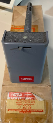 Vintage Dayton 2E139 Fan & Limit Control | eBay