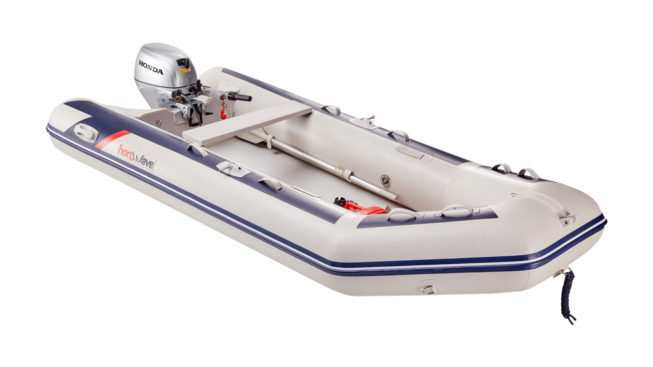 NEW Honwave Honda T38 IE 3.8 M Air V-Floor Inflatable Boat (Only) Rib ...