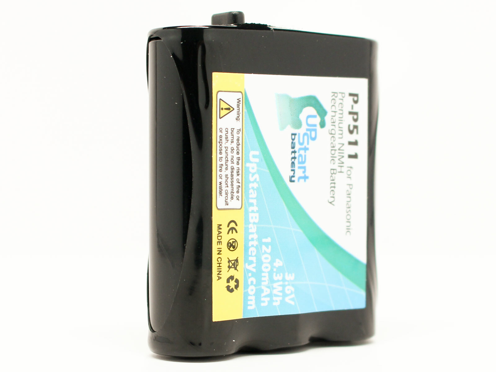 Battery for Panasonic P-P511, KX-TG5100, KX-TG2740S, KX-TG5110 ...