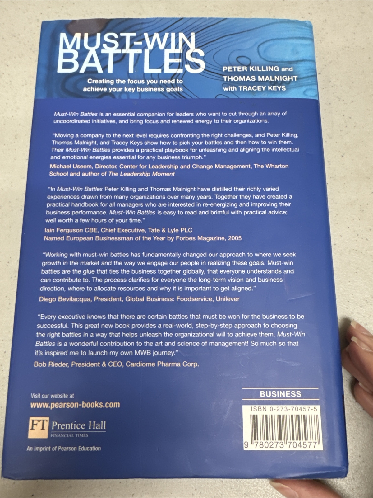 Must-Win Battles : Creating the Focus You Need to Achieve Your Key ...