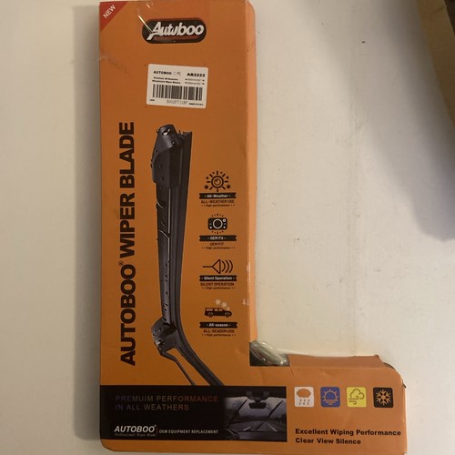 Autoboo AB22 - 22+ 22 Premium All Season Windshield Wiper Blades | eBay
