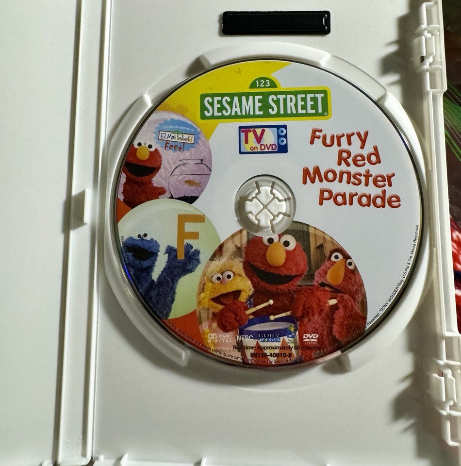 Furry Red Monster Parade (Sesame Street) DVD Elmo's World Full TV ...