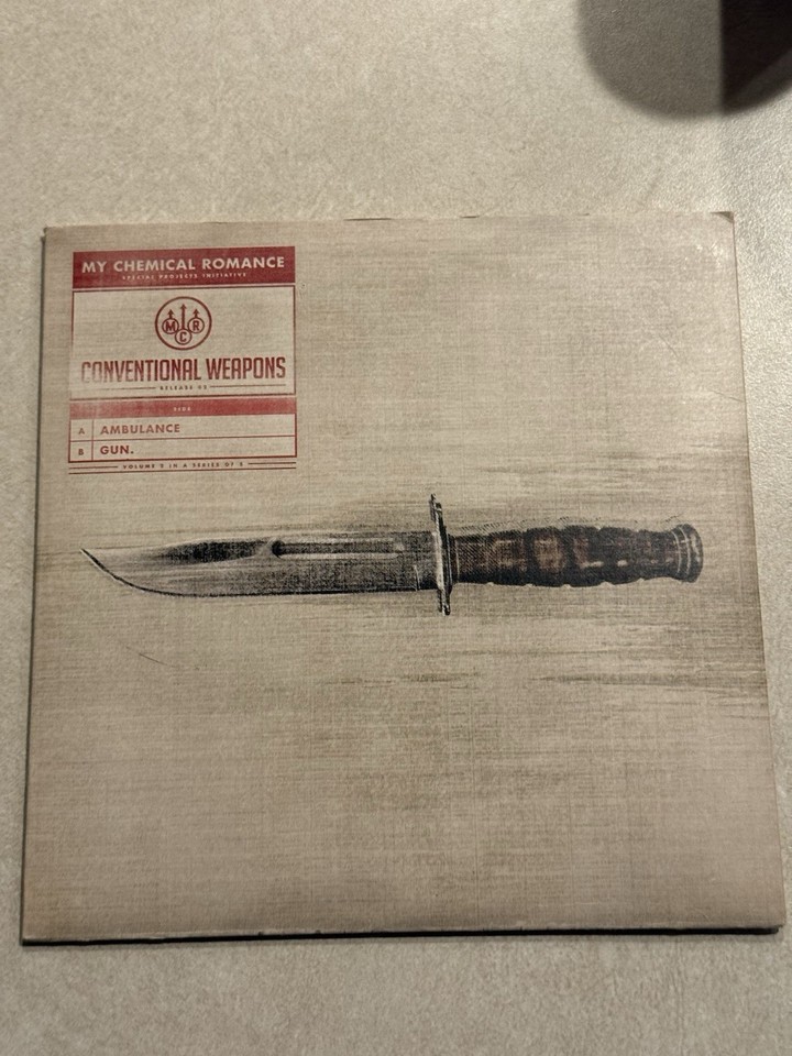My Chemical Romance Conventional Weapons Vinyl No. 2 (Ambulance/Gun) 7 ...