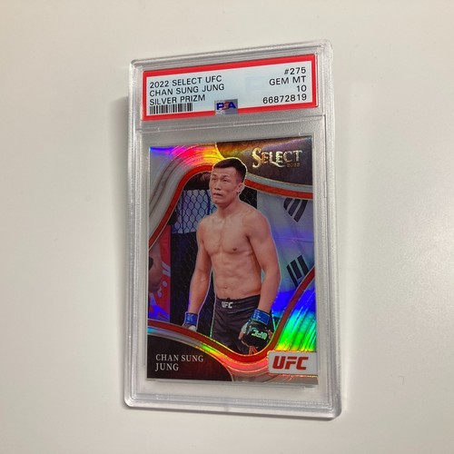 2022 Panini Select UFC - Octagonside Silver Prizm #275 Chan Sung Jung ...
