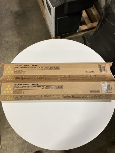 Genuine Ricoh MP C3501 C9135 LD635C C3300 C3333 Yellow toner 841421 ...
