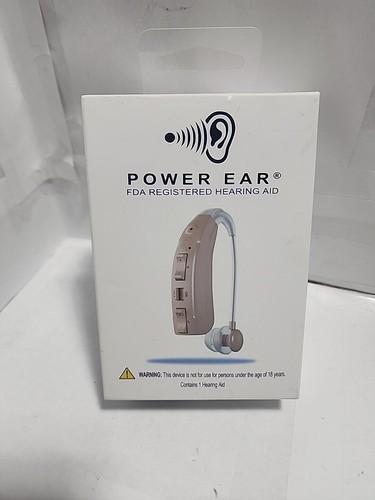 Power Ear FDA Registered Hearing Aid, Digital High, Low Pitch Control ...