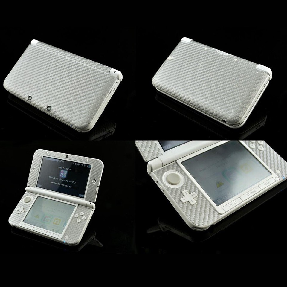 7 Colours Carbon Fiber Vinyl Decal Protector Skin Sticker for Nintendo ...