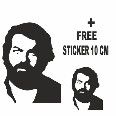 Aufkleber bud spencer pre-spaced + FREE STICKER 10 CM | eBay.de