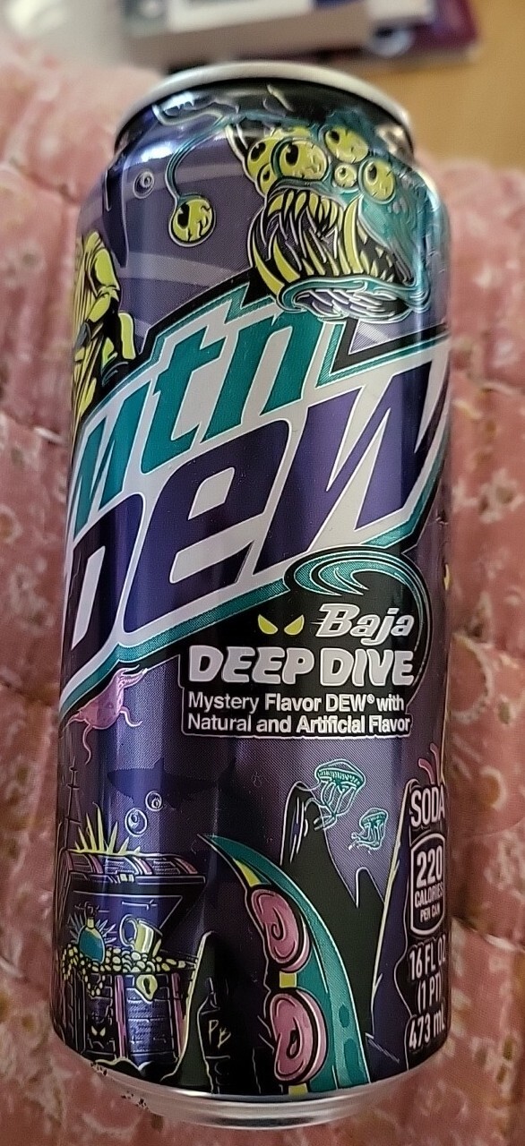 Mtn Dew Baja Blast DEEP DIVE Rare Limited Edition Full New Unopened ...