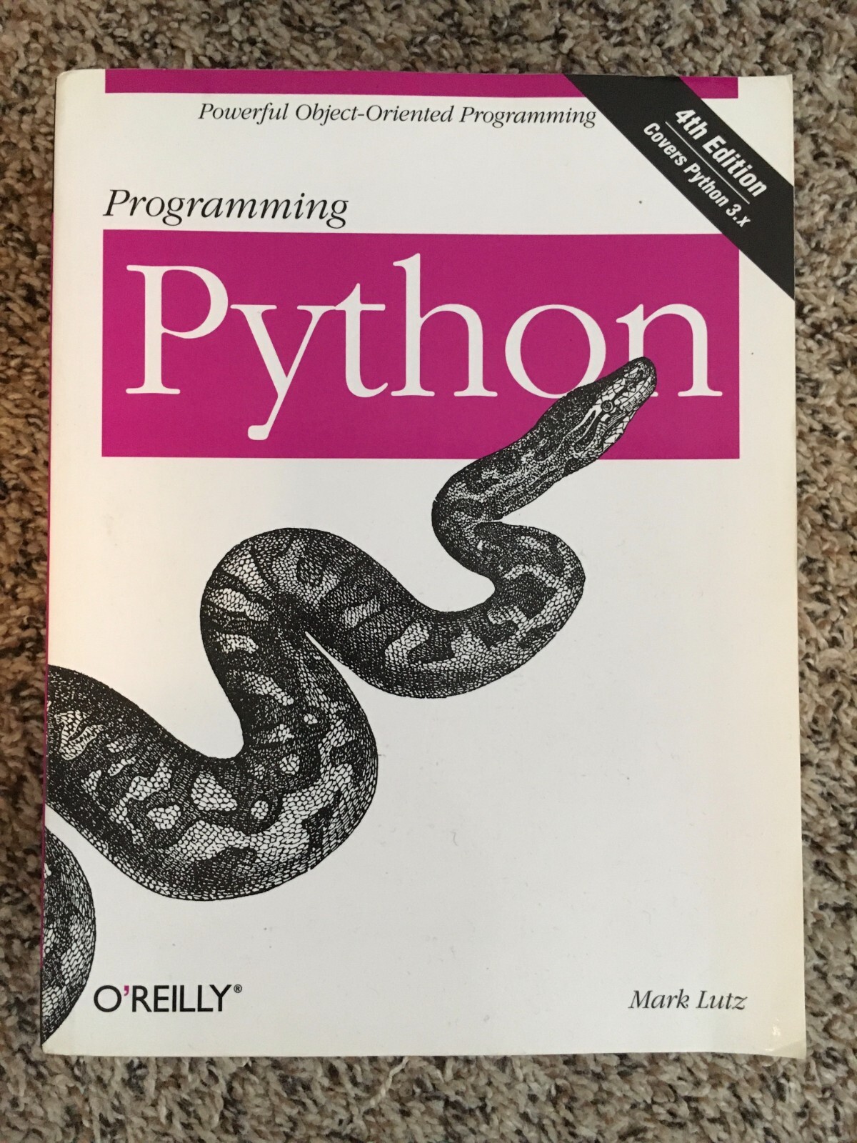 Programming Python 4th Edition Mark Lutz Powerful Object Oriented Programming Ebay