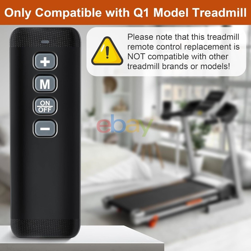 New Replacement For Treadmill HomeFitnessCode Walking Pad Q1 Remote ...