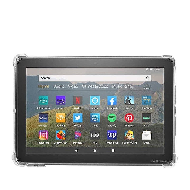 For Amazon Fire HD8/HD10 2020/21/22/23 Plus Max Case Clear Tablet Cover ...