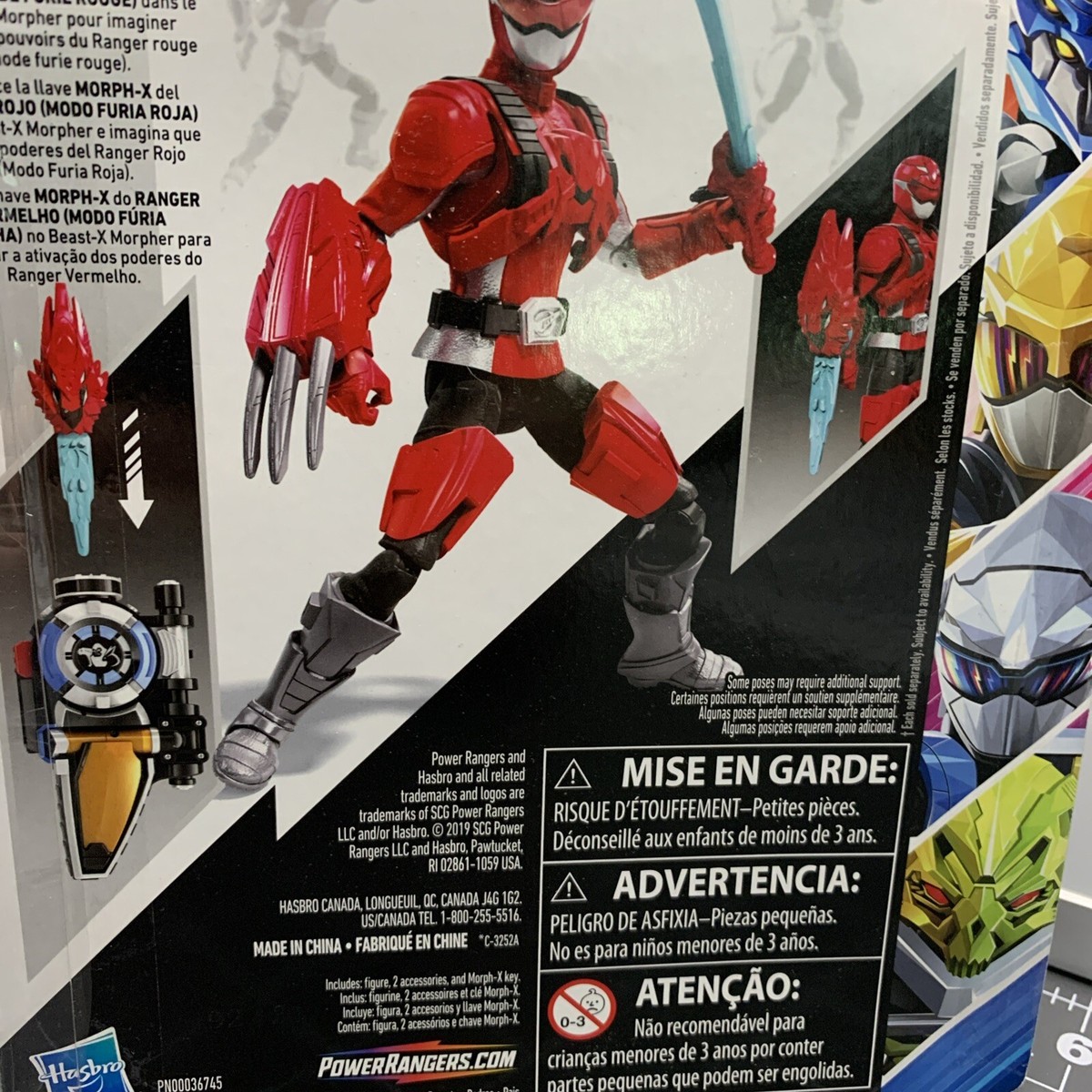 Power Rangers Spd Ranger Vermelho Morpher New Power Rangers Series Set