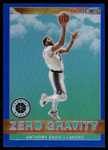 2019-20 NBA Hoops Zero Gravity Holo Anthony Davis Los Angeles Lakers ...