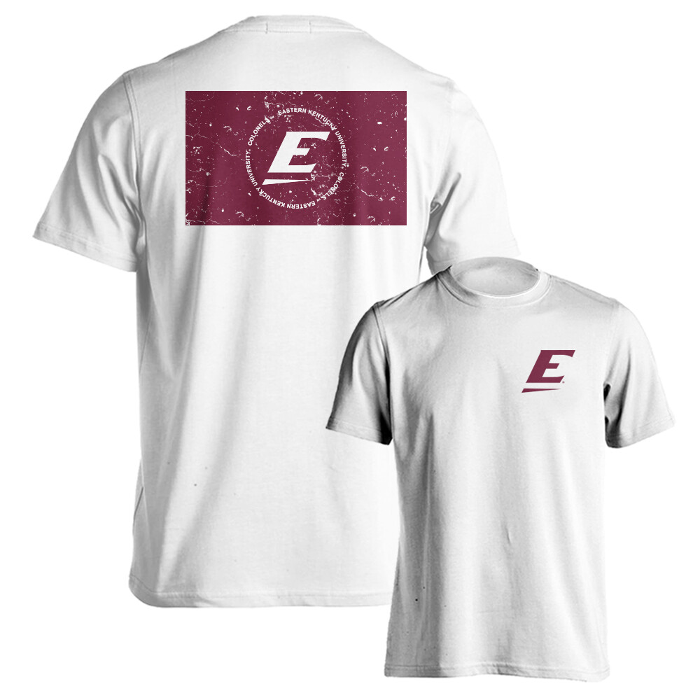 Eastern Kentucky University EKU Colonels State Flag Logo Short Sleeve T ...
