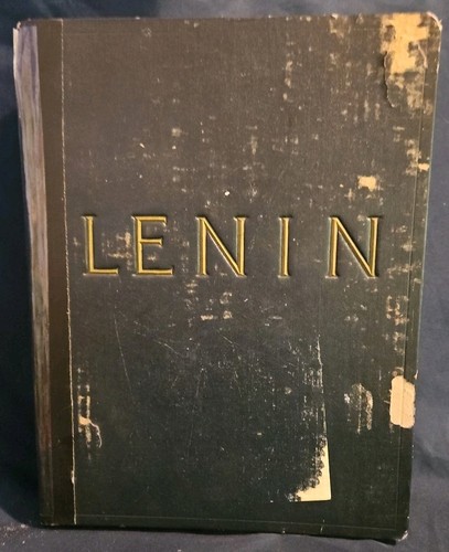 Lenin Bio A Scrape Book Collection Communist Proganda 1939 Russia ...