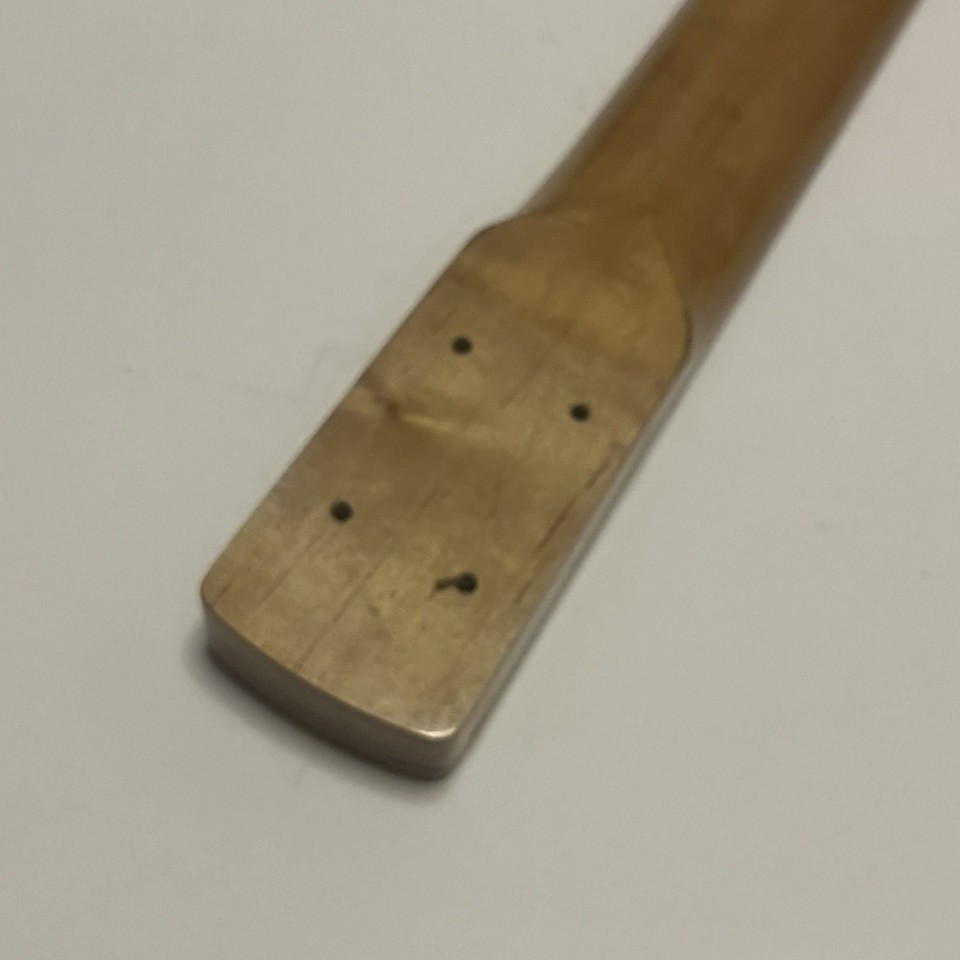 Vintage Precision Bass Neck Maple Cap 70s 80s Blue Headstock P-bass ...