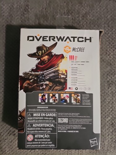 Overwatch Ultimates Figure McCREE (Cassidy) Hasbro New In Damaged Box ...